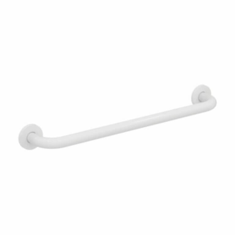 Contour 21 60cm Straight Grab Rail White - Versatile